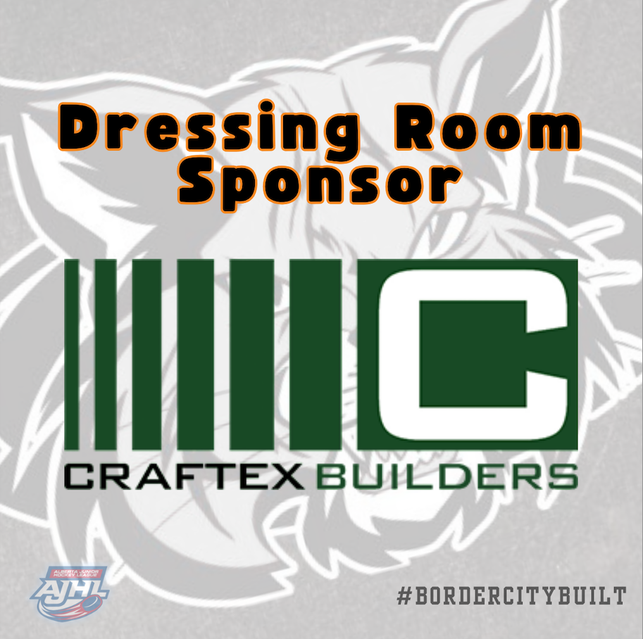 Craftex Builders Bobcats Dressing Room Sponsor | Lloydminster Bobcats